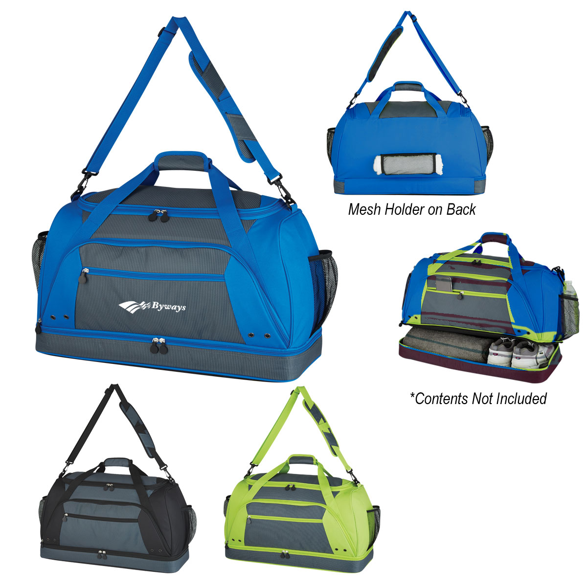 Buy Custom Rockfest Drop-Bottom Duffel Bag - Optamark