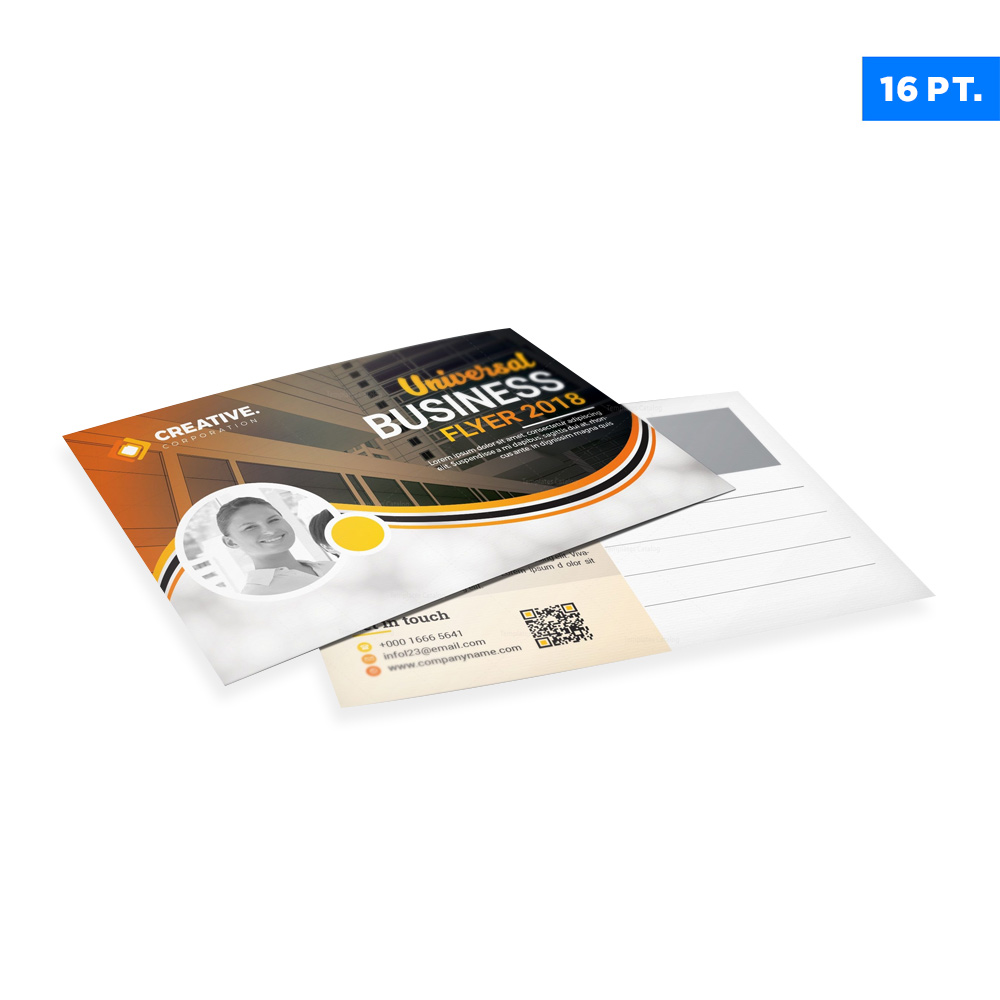 Buy Custom 16 PT. Postcards - Optamark