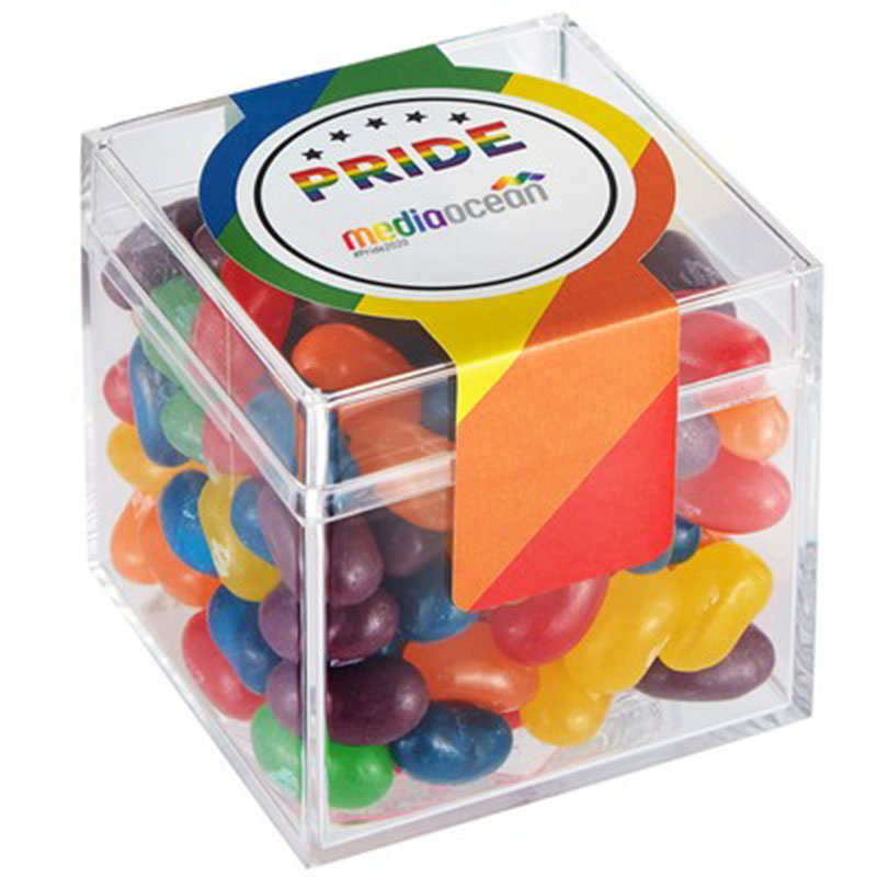 Buy Custom Pride Cube Collection w/ Rainbow Jelly Belly Jelly Beans ...