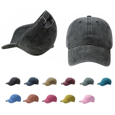 Buy Vintage Dad Hat Washed Cloth Baseball Caps - Optamark