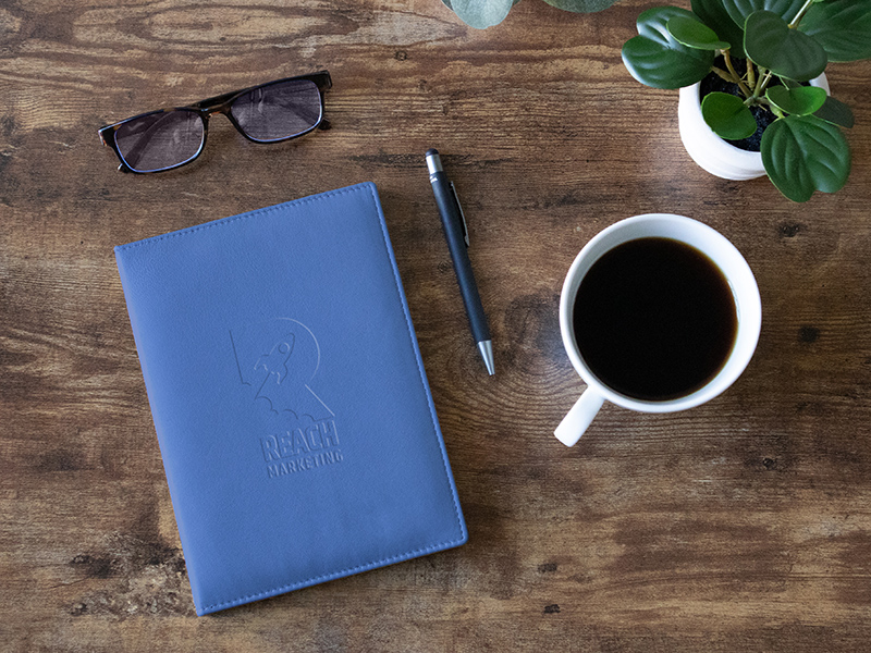 Real Leather Notebook - Optamark