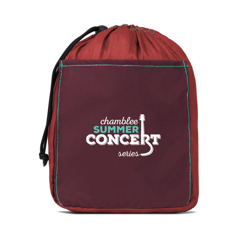 Buy Custom Sebago Packable Hammock - Currant and Brick Red - Optamark