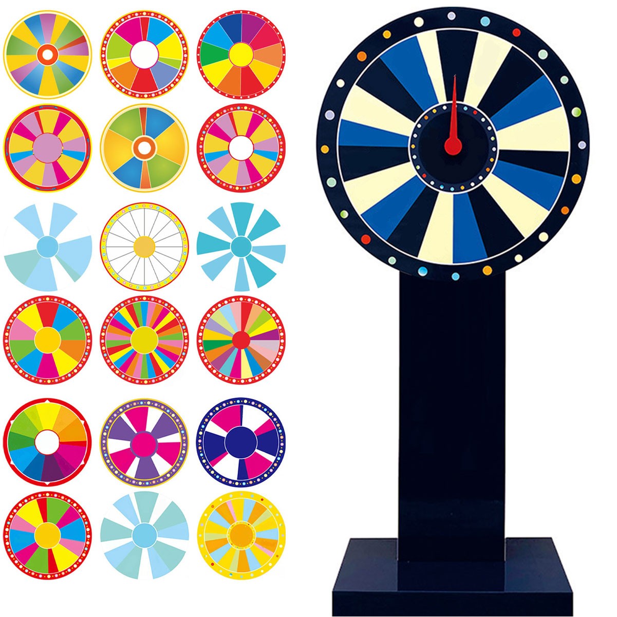 Custom Erasable Prize Wheel - Optamark