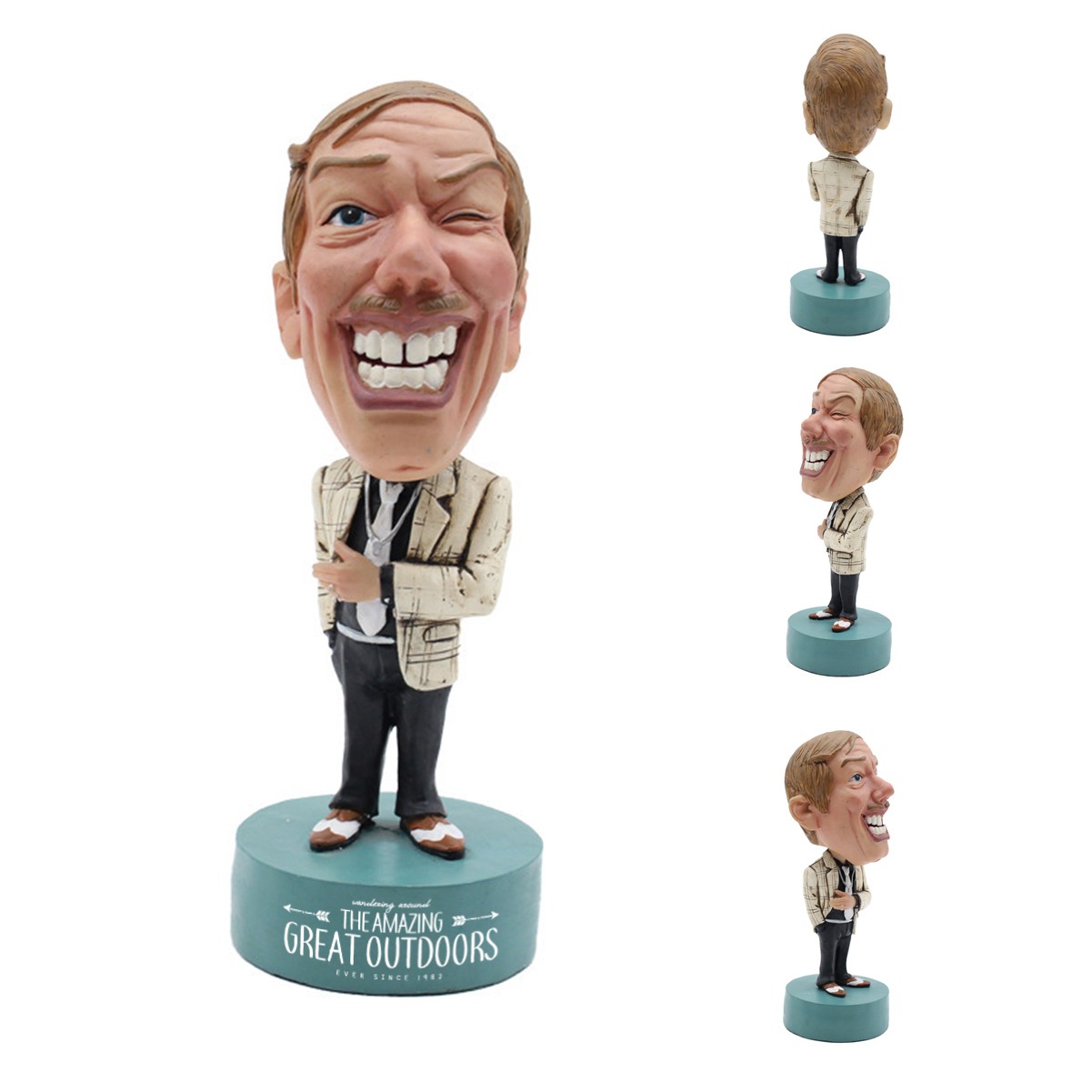 Resin Bobblehead Doll - Optamark